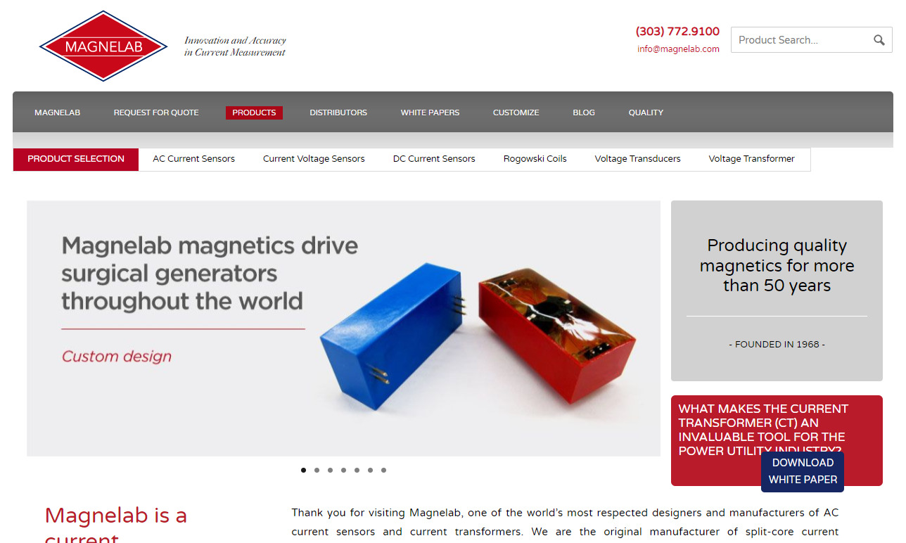 Magnelab | Electric Transformer